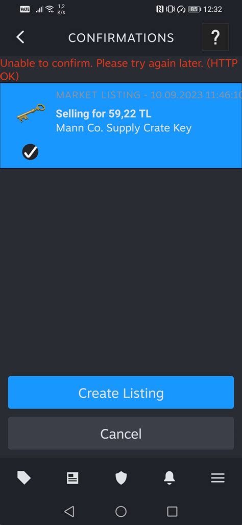 Did Anyone Ever Get Error Like This Did Steam Just Locked My Market Access Or Is It Just Some