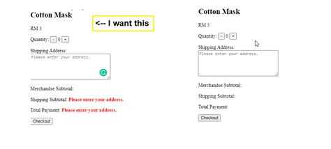 Javascript How Can I Check My Textarea At First And Display Something