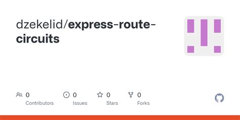 GitHub Dzekelid Express Route Circuits