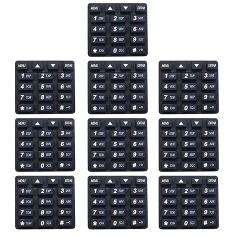 Wholesale Pofung 10PCS Baofeng Radio Accessories UV82 Number Keypad UV82plus Keyboard ALAFONE