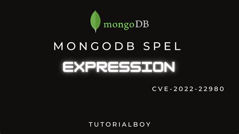 the spring data mongodb spel expression injection vulnerability cve
