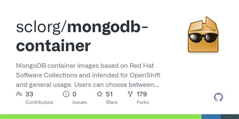 Github Sclorgmongodb Container Mongodb Container Images Based On