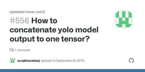 how to concatenate yolo model output to one tensor · issue 556