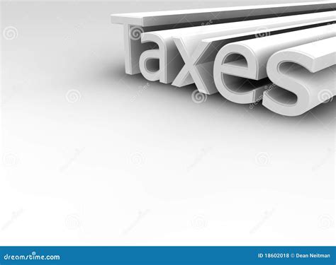 Taxes Receding Into Distance Stock Illustration Illustration Of Levy Financial 18602018