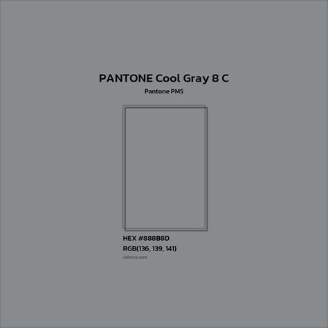 About Pantone Cool Gray C Color Color Codes Similar Colors And Paints Colorxs Com