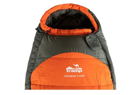 Спальный мешок кокон Tramp Oimyakon T-Loft Compact (правый) 200*80*50 ...