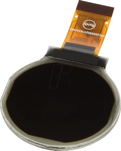 DEP E Y OLED X Px Yellow Black D Inch Round At Reichelt Elektronik