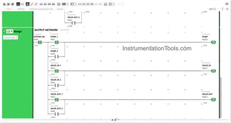Auto And Manual Liquid Tank System PLC Program Example