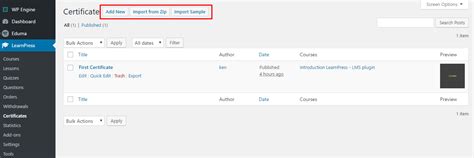 certificates add on for learnpress thimpress