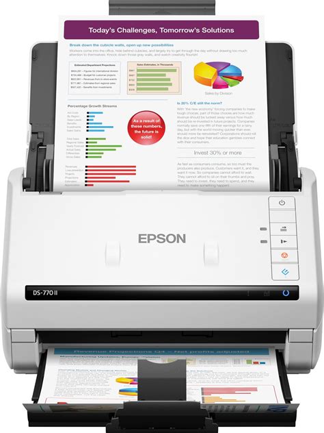 Epson Workforce Es C380w Wireless Compact Desktop Document Scanner With 2 Sided