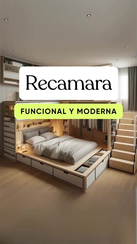 Convierte Una Recámara Pequeña En Un Espacio Funcional Acogedor En