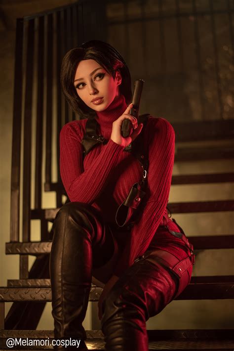 Косплей Ады Вонг из Resident Evil 4 Remake от Lady Melamori