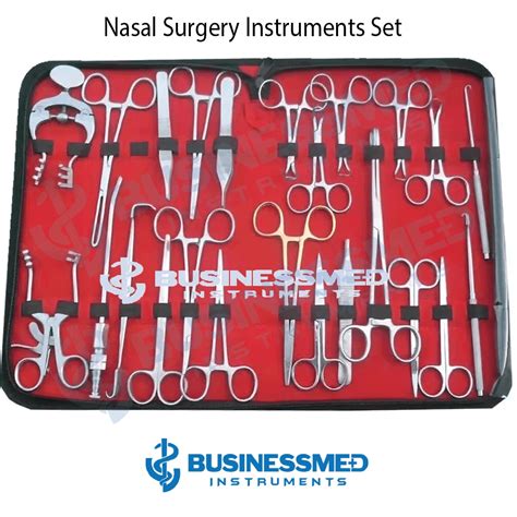 Nasal Surgery Instruments Set Businessmed Instruments