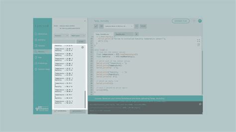 Reading Temperature Humidity On Nano BLE Sense Arduino Documentation
