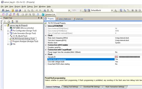 Disabling On Chip Debug Option Byte Forum RL MCU Renesas Engineering Community