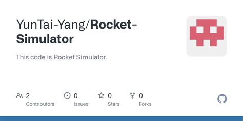 GitHub YunTai Yang Rocket Simulator This Code Is Rocket Simulator