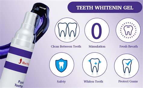 Hot Pepper Purple Toothpaste Whitening Natural Organic