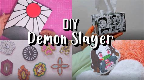 Diy Kimetsu No Yaiba Demon Slayer P 3 ♥ Kny Diy Room Decor