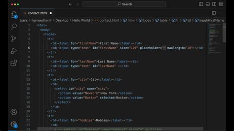 Placeholder Htmlcss Youtube