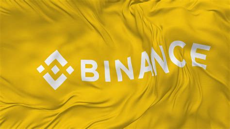 Binance Flag Seamless Looping Background Looped Bump Texture Cloth