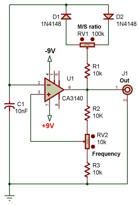 Square Wave Generator With Variable M S Ratio And Frequency