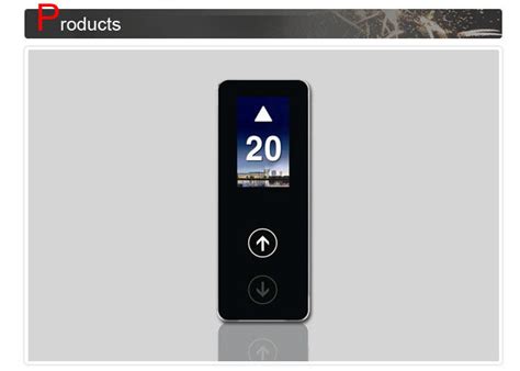 2 30v 43 인치 터치 스크린 승강기 Lcd 디스플레이 엘리베이터 성분