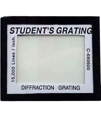 Babe Diffraction Grating At Best Price In New Delhi By Narayann Scientific Instrument Co