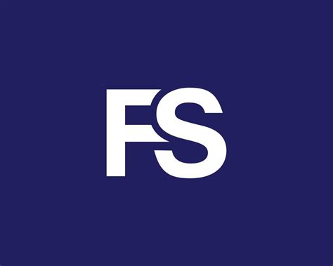 Modelo De Vetor De Design De Logotipo Fs Sf 13712998 Vetor No Vecteezy