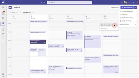 Microsoft Teams 모임에서 사용자 지정 템플릿 사용 Microsoft 지원
