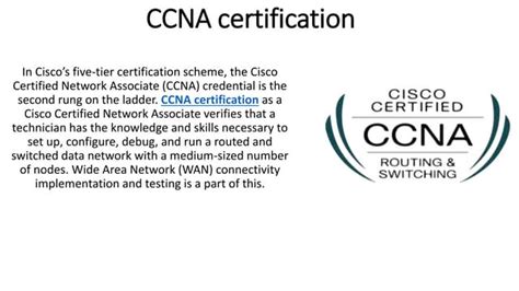 Ccna Certificationpptx