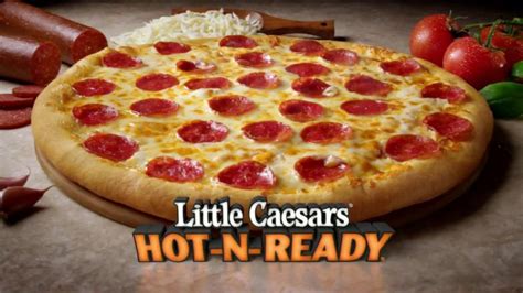 Little Caesars Pizza Hot N Ready Tv Commercial Woo Ispottv