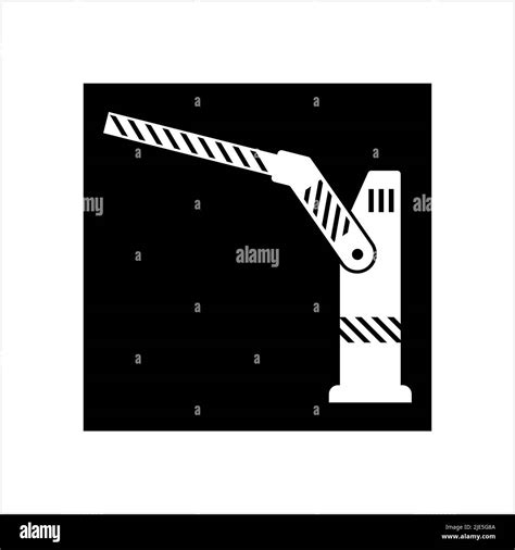 Parking Barrier Icon Security Barrier Vector Art Illustration Stock Vector Image And Art Alamy