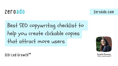 The Only Seo Copywriting Checklist You Will Need In 2024
