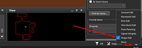 same net shape to via spacing when a via edge touches the shape how to