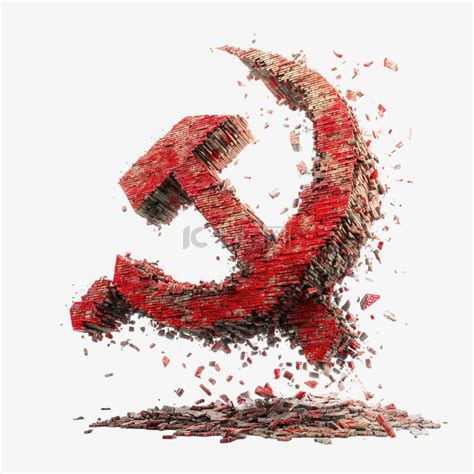 苏联解体的去共产主义标志素材图片免费下载 千库网