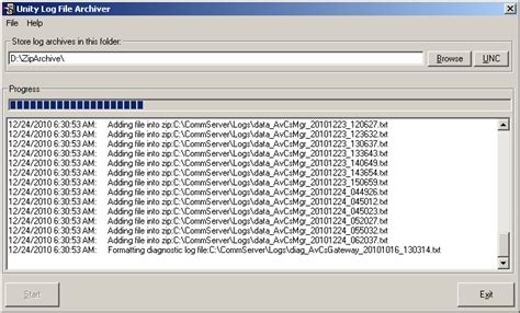 Unity Log Archiver