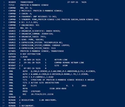 Primer Understanding PDB Vs CIF Files What S Inside Your Pymol File