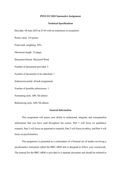 psyc312 summative assignment context and instructions clean 2 ssce311