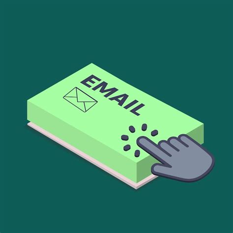 Premium Vector Email Button On Keyboard Keys Vector Simple Style