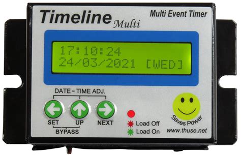Timeline Multi Event Timer With Surge Protection Thuse Elektronics P