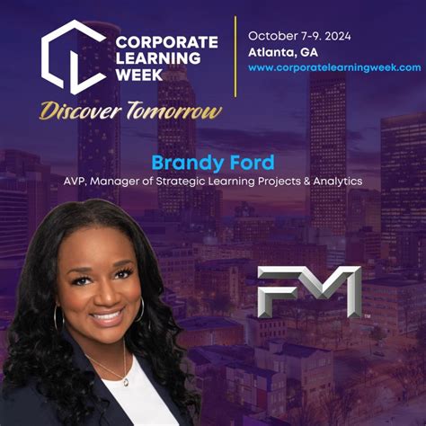 Corporatelearningweek Brandy M Ford Pmp Cptm Crp