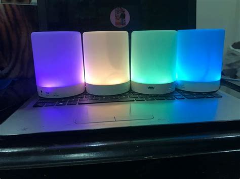 Led Touch Lamp Bluetooth Speaker Wireless Wifi Speaker Light Usb