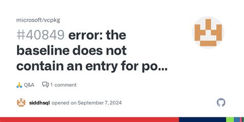 error the baseline does not contain an entry for port piper phonemize