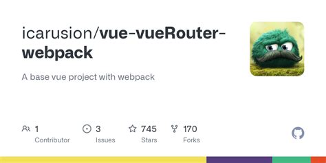 Github Icarusionvue Vuerouter Webpack A Base Vue Project With Webpack