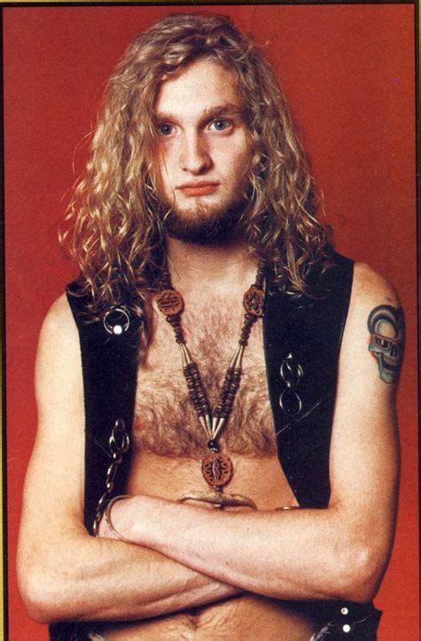 Layne Staley Long Hair Necklace Beard Shoulder Tattoo Layne Staley