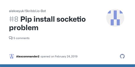 Pip Install Socketio Problem Issue Alekxeyuk Skribbl Io Bot GitHub