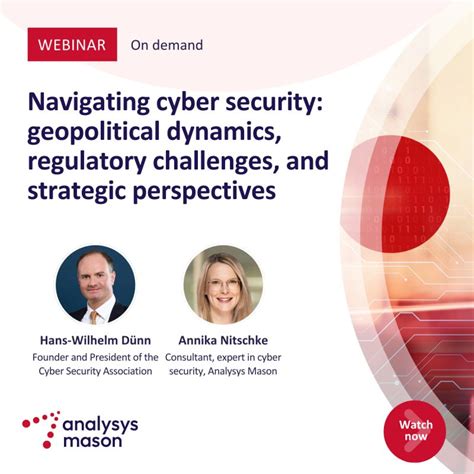 Cybersecurity Cybersecuritywebinar Analysys Mason