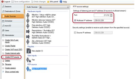 Multicast Stream Configuration With Ip Audio Manager 2n Frequently
