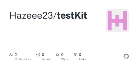 GitHub Hazeee TestKit