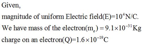 Answered An Electron Is Released From Rest In A… Bartleby